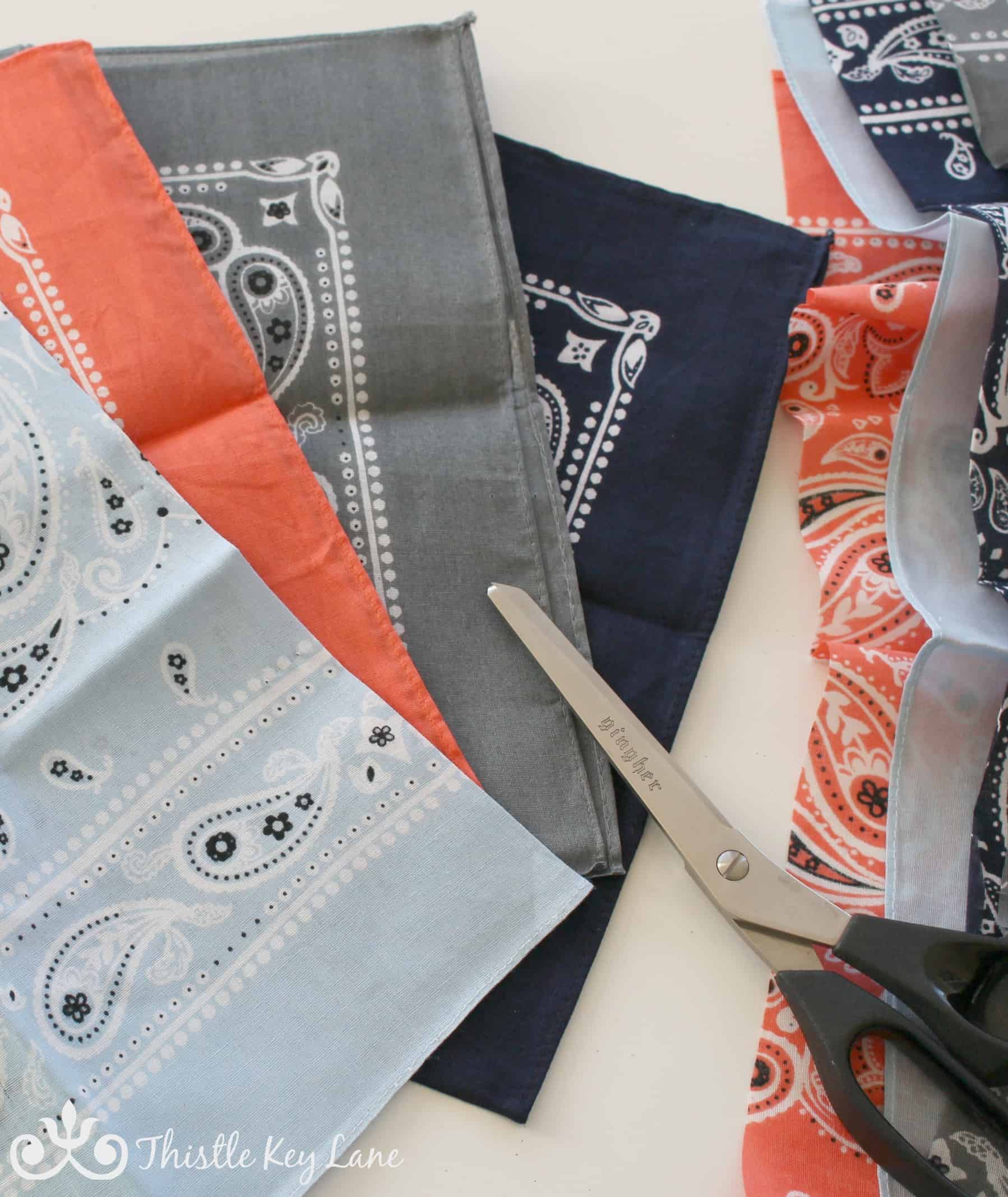 How To Make A Fall Bandana Wreath - Thistle Key Lane