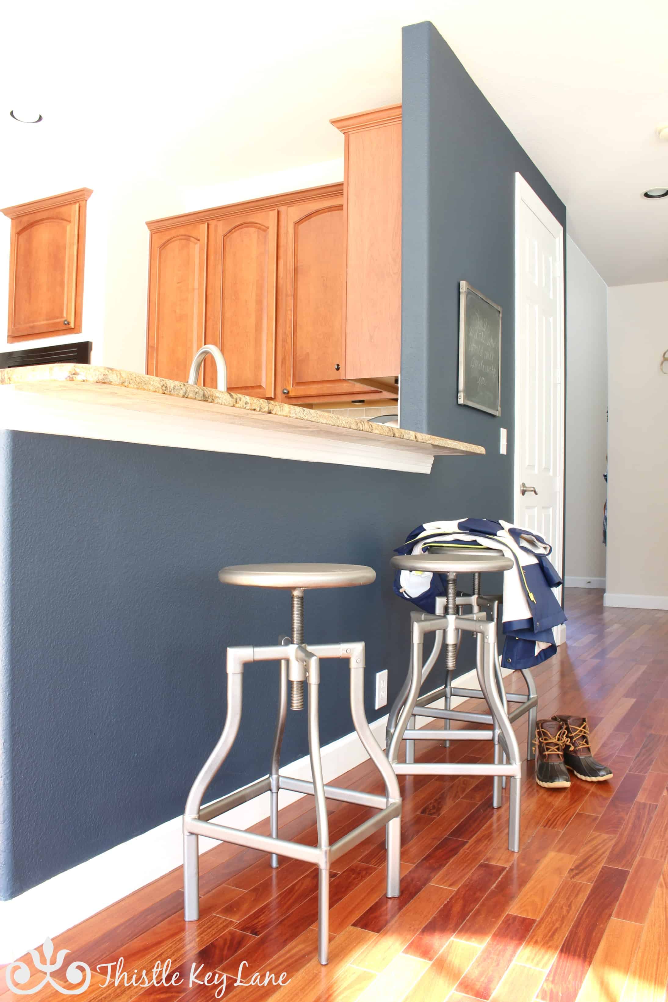 Bar Stools With A New Finish - Thistle Key Lane