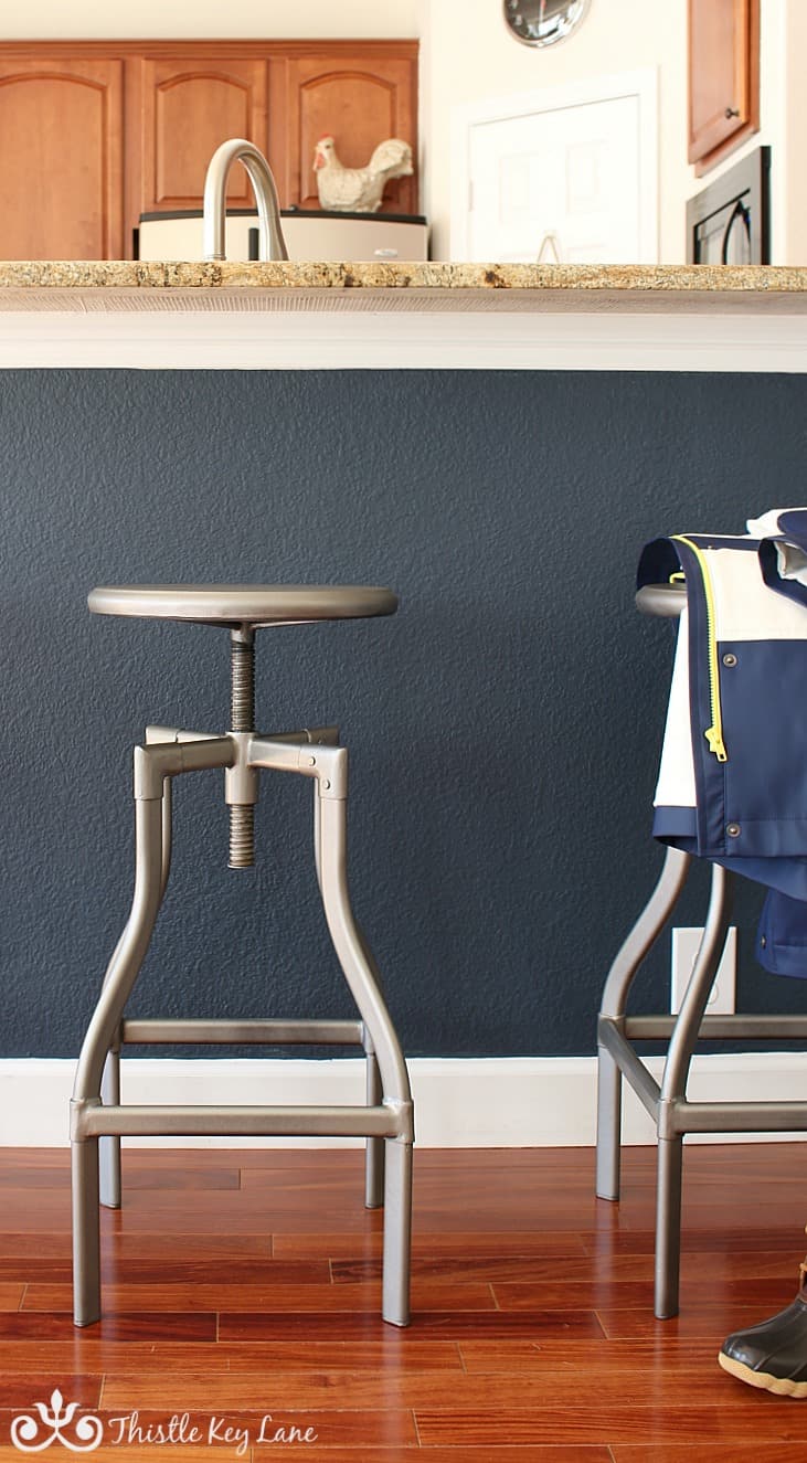 Bar Stools With A New Finish - Thistle Key Lane