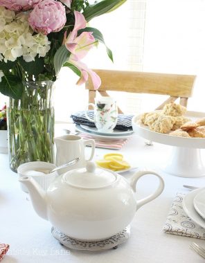 Afternoon Tea Set Up - Thistle Key Lane
