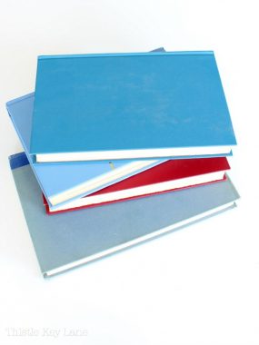 How To Paint Book Covers - Thistle Key Lane