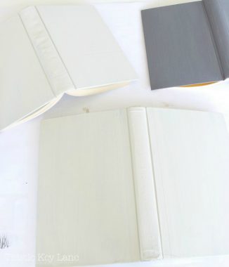 How To Paint Book Covers - Thistle Key Lane