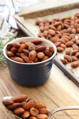 Roasted Rosemary Almonds Recipe - Thistle Key Lane