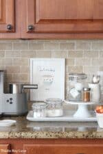 Organizing A Coffee Station And A Free Printable - Thistle Key Lane