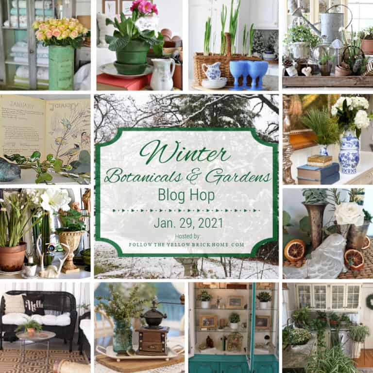 Winter Botanical Inspired Vignette - Thistle Key Lane