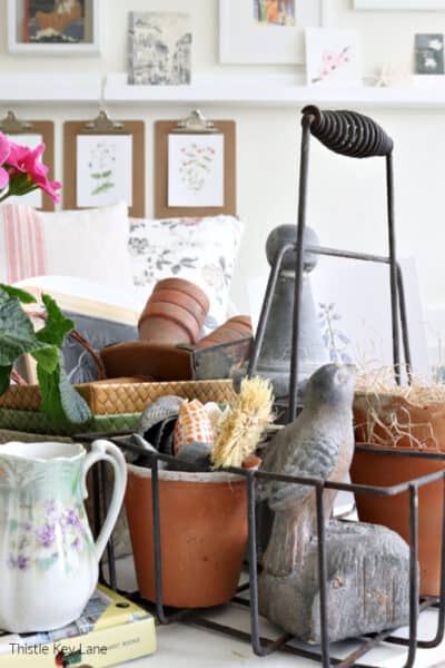 Winter Botanical Inspired Vignette - Thistle Key Lane