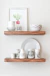 Three Easy Ways To Style Floating Shelves - Thistle Key Lane