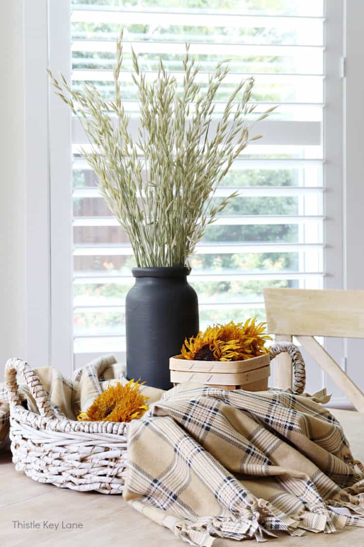 How To Make A Plaid Table Throw - Thistle Key Lane