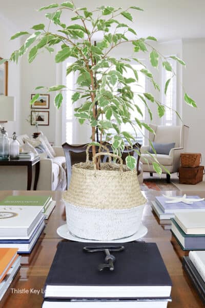 Styling A Dining Table With Books - Thistle Key Lane