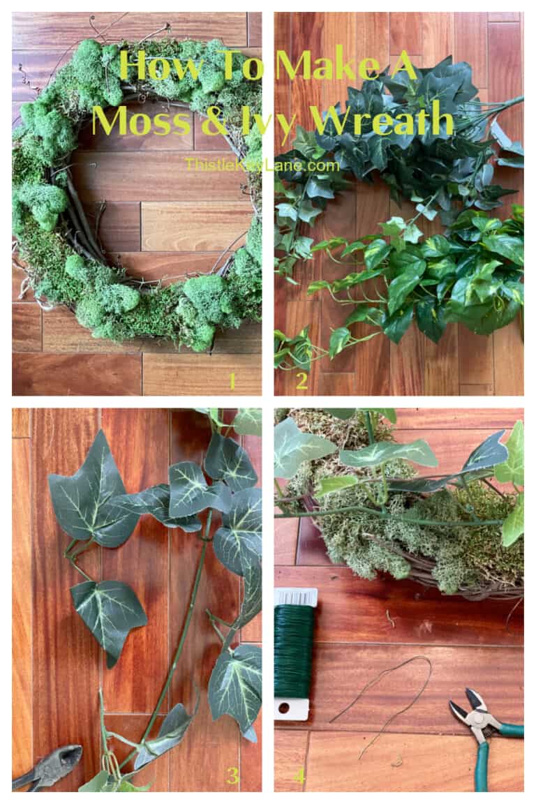 Summer Porch With Ivy Wreaths - Thistle Key Lane