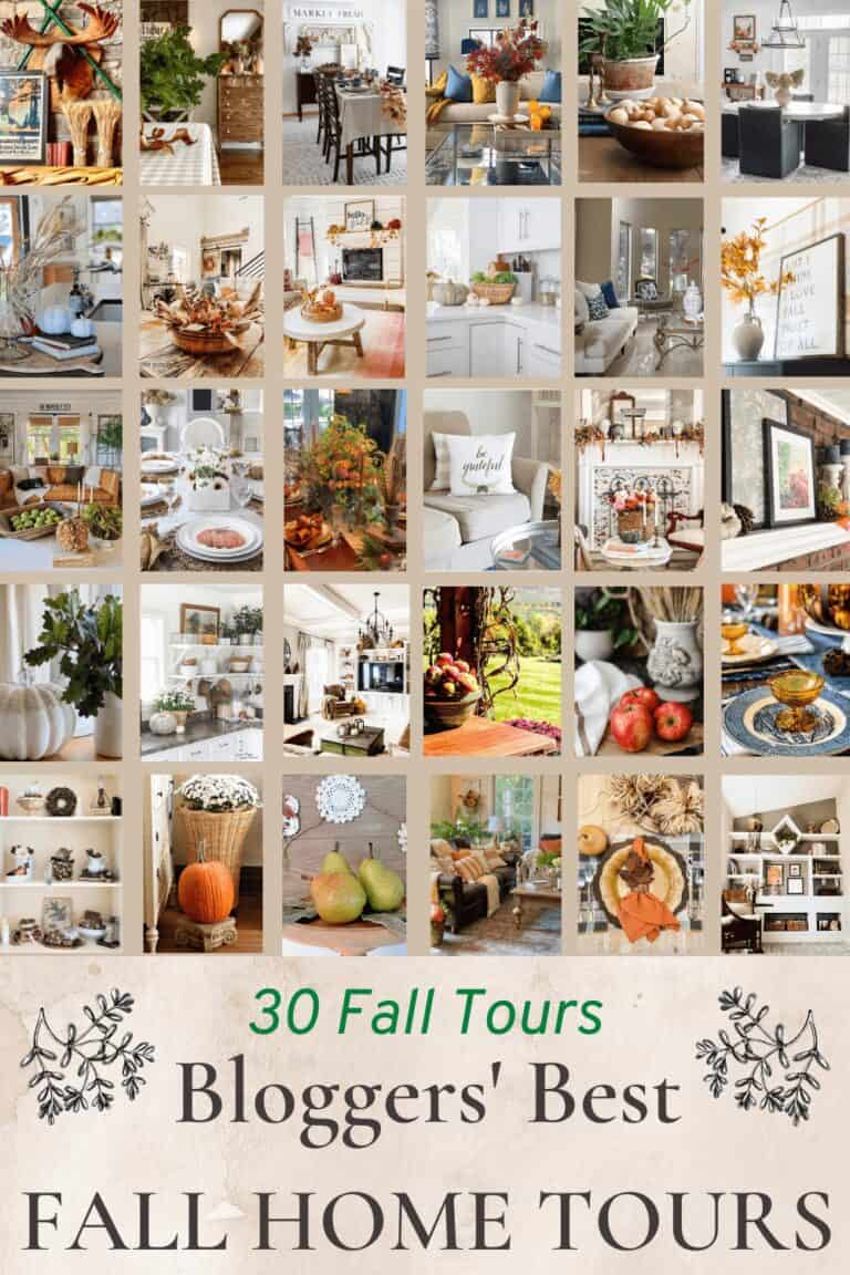 Family Room Fall Home Tour - Thistle Key Lane