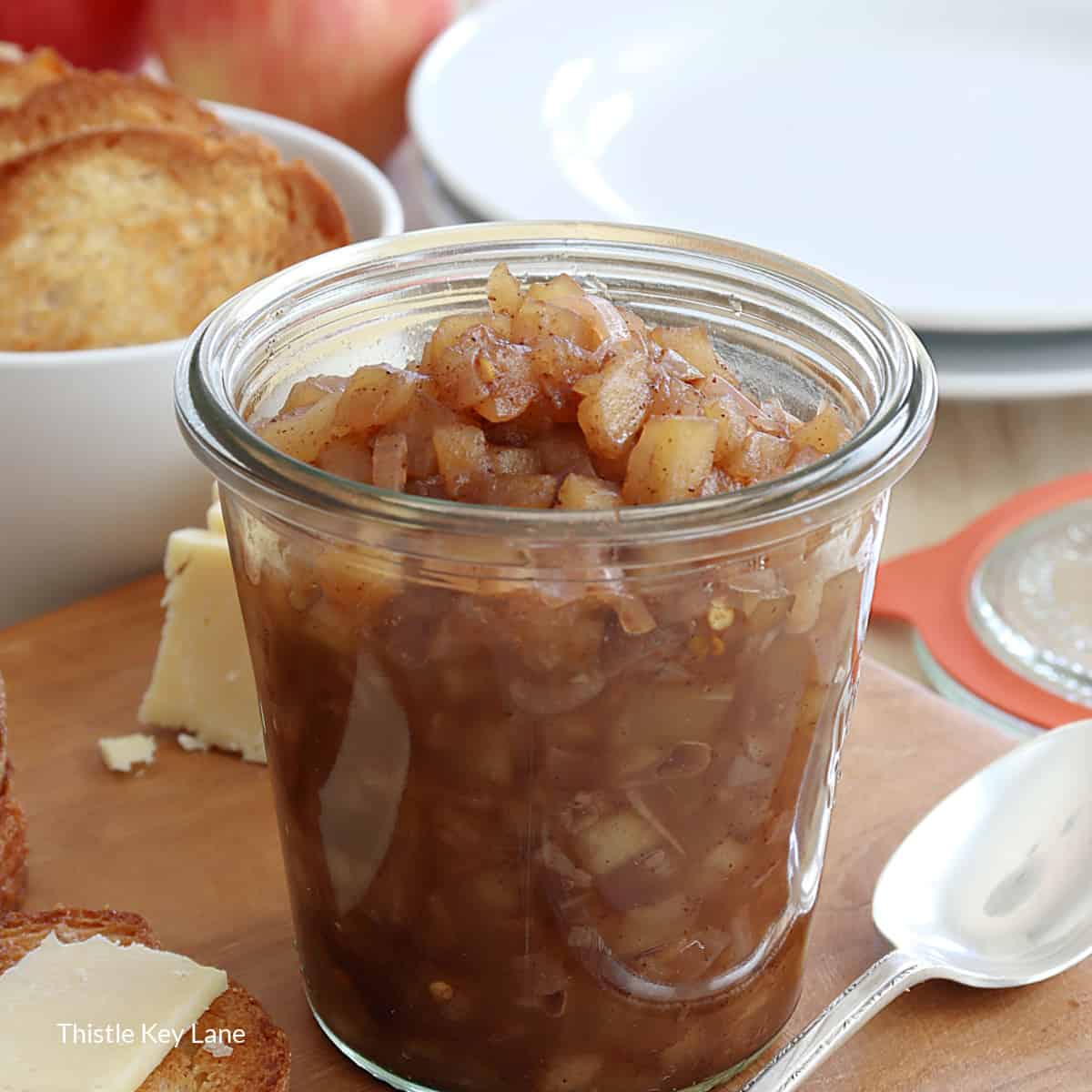 Apple Shallot Chutney Recipe - Thistle Key Lane