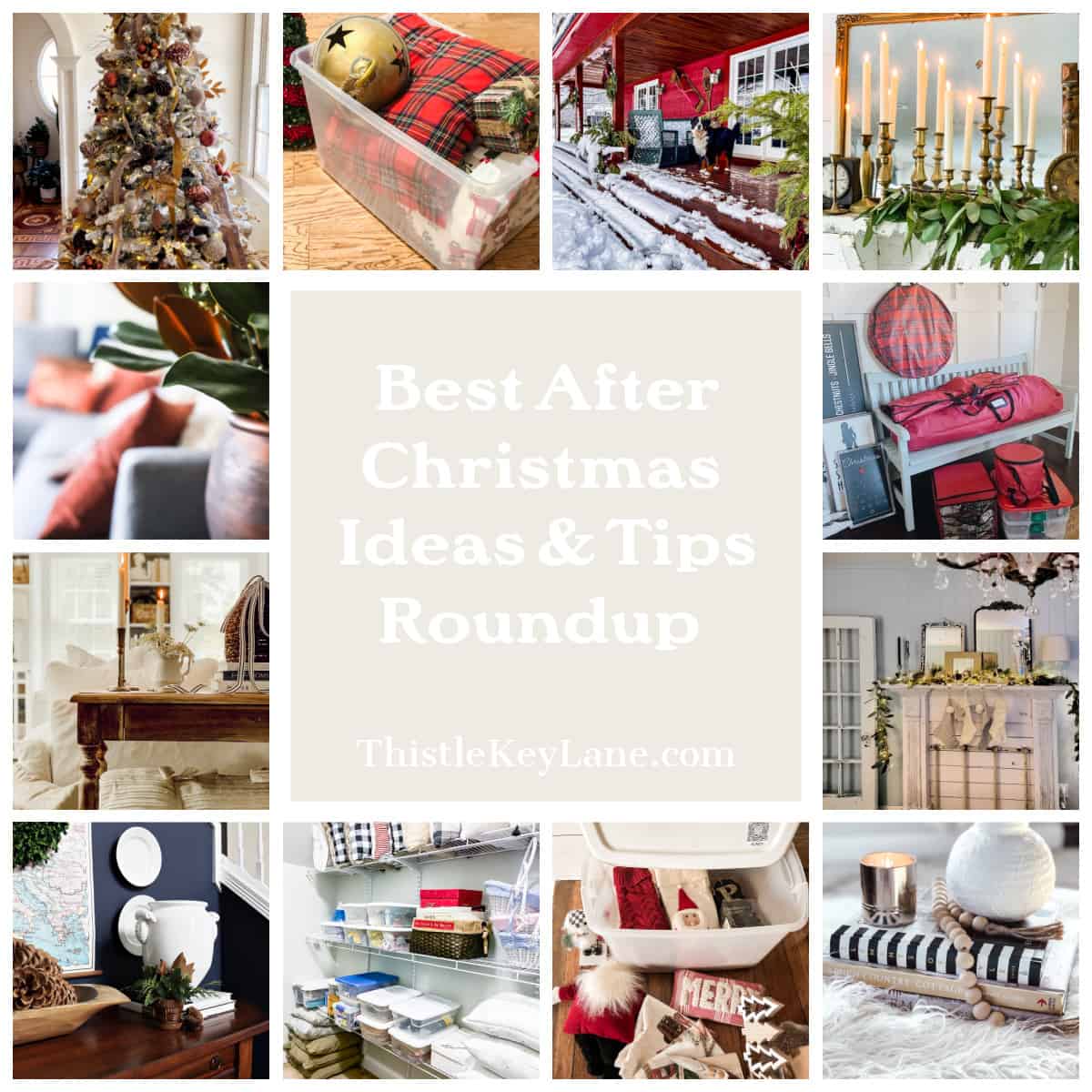 After Christmas Ideas and Tips Roundup - Thistle Key Lane