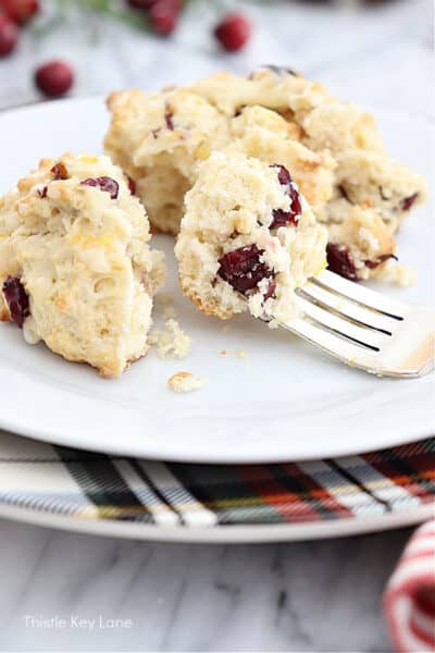 Cranberry Orange Scone Recipe - Thistle Key Lane