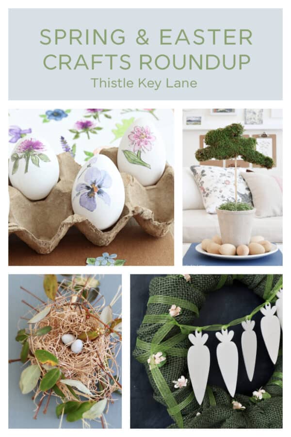 Favorite Spring And Easter Crafts Roundup - Thistle Key Lane