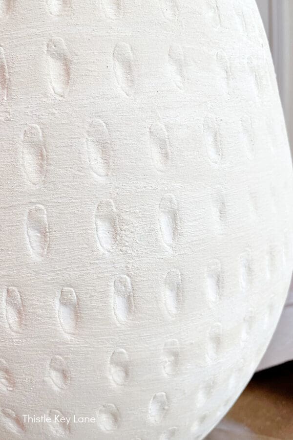 Ceramic Lamp Makeover With A Terra Cotta Finish - Thistle Key Lane