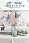 DIY Patriotic Fabric Scrap Flags - Thistle Key Lane