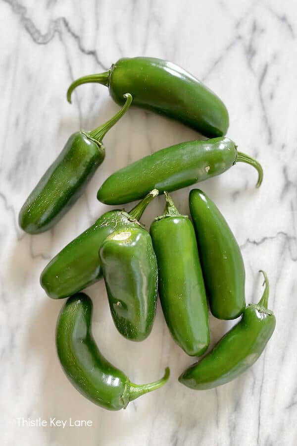 Small Batch Refrigerator Pickled Jalapeño Pepper Recipe - Thistle Key Lane