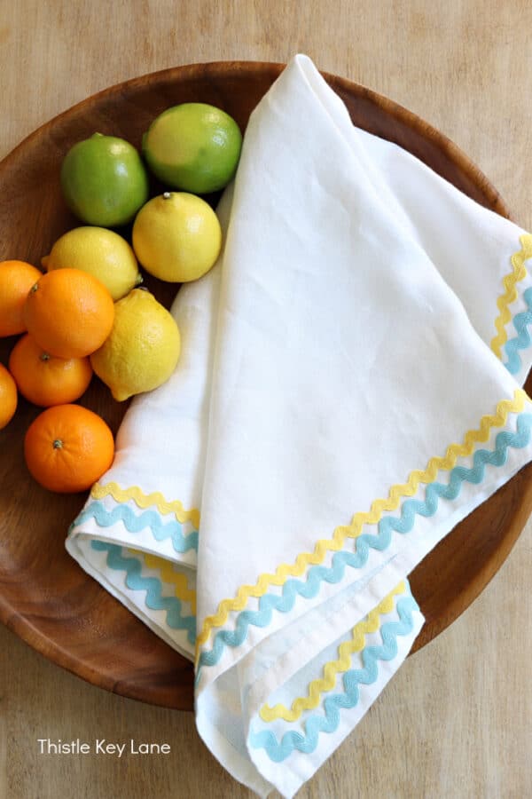 Anthropologie Inspired Dish Towels and Napkins - Thistle Key Lane