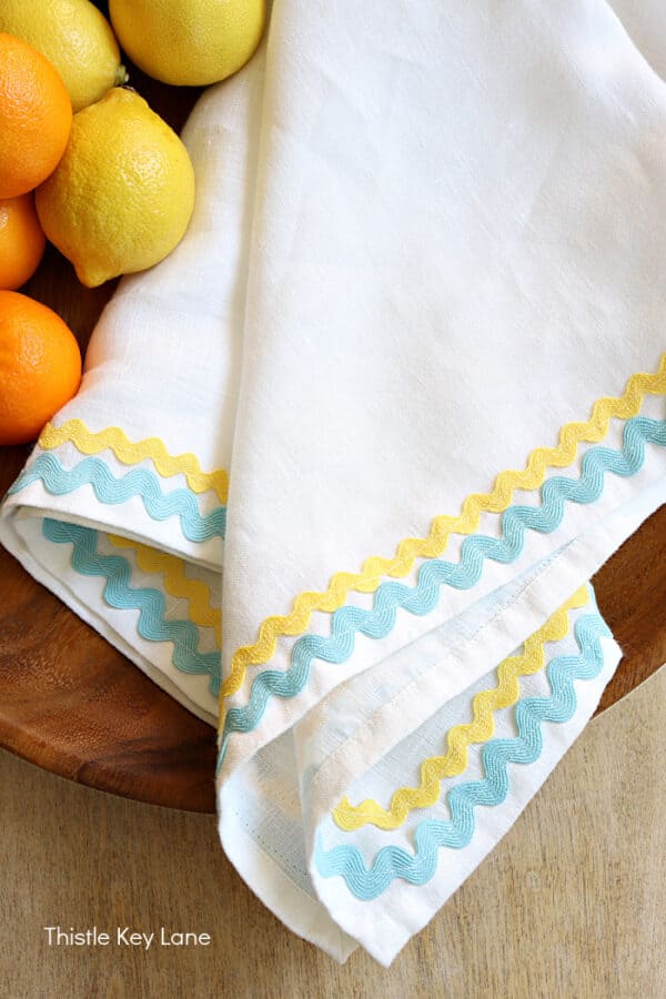 Anthropologie Inspired Dish Towels and Napkins - Thistle Key Lane