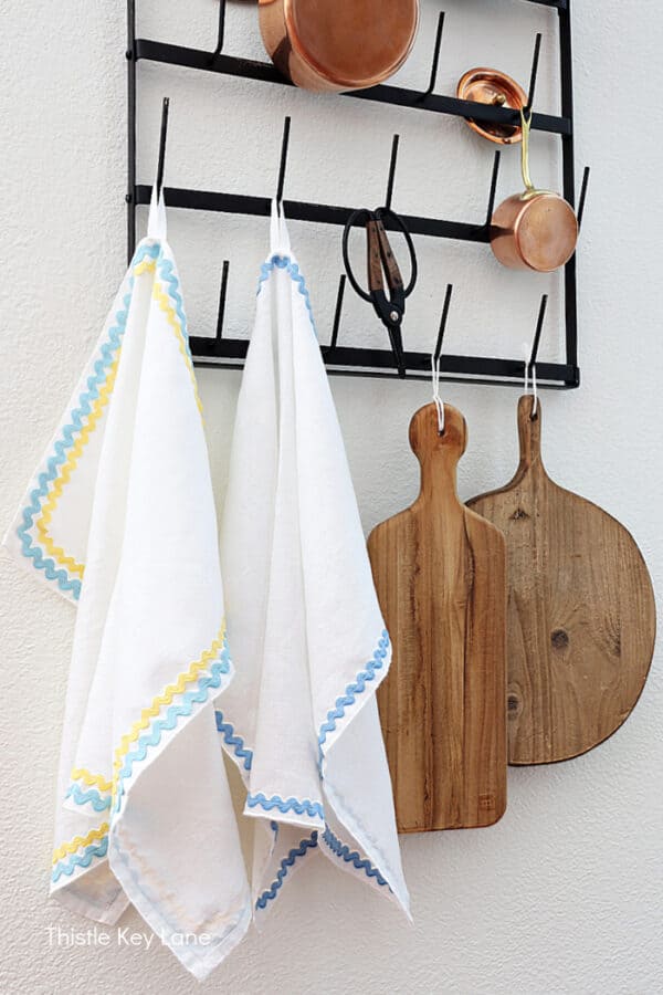 Anthropologie Inspired Dish Towels and Napkins - Thistle Key Lane