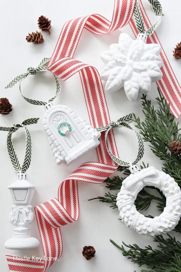 Easy Christmas Ornament Makeover With Paint - Thistle Key Lane