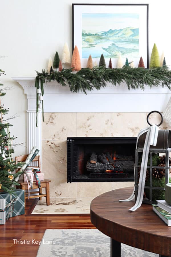 Woodland Christmas Home Tour With Muted Colors - Thistle Key Lane