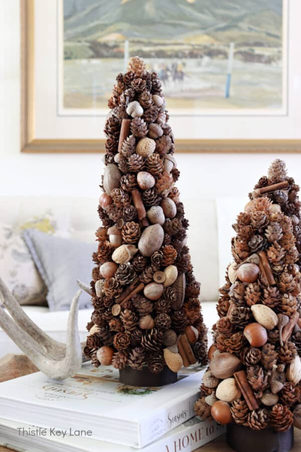 How To Make Pinecone Trees - Thistle Key Lane