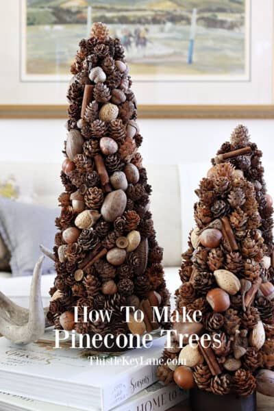 How To Make Pinecone Trees - Thistle Key Lane
