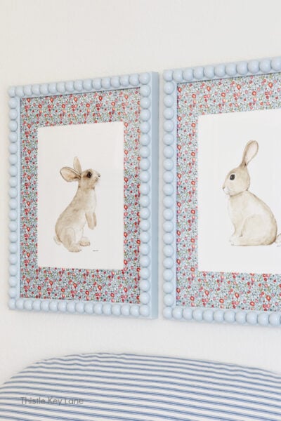 DIY Bobbin Frames In Spring Colors - Thistle Key Lane