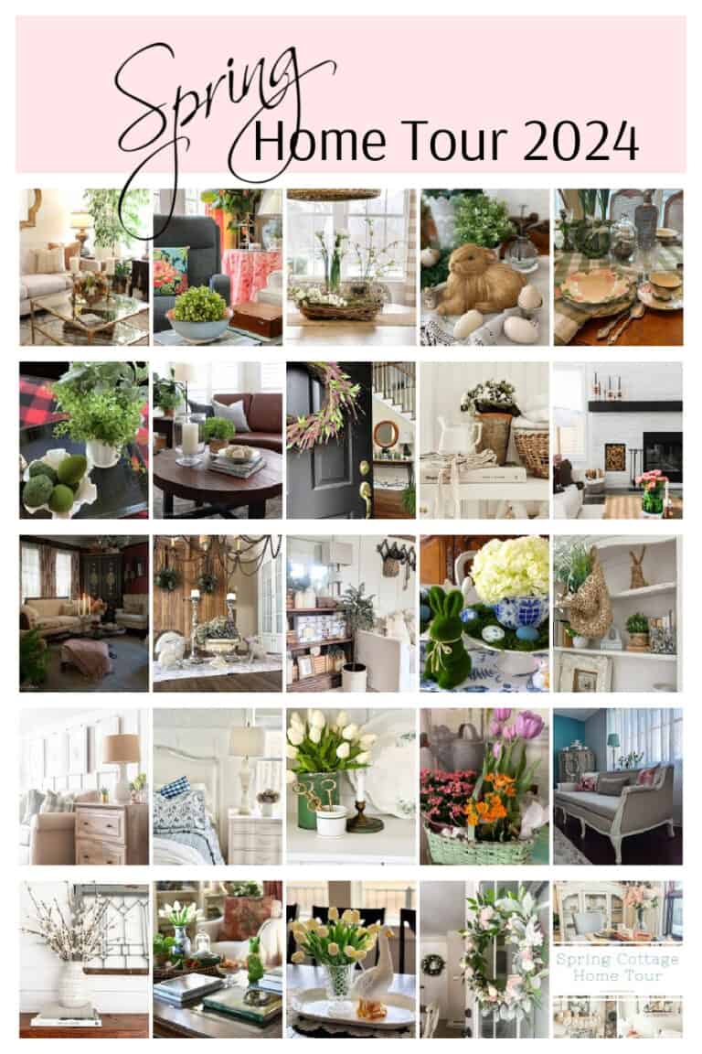 Green And Blue Spring Home Tour - Thistle Key Lane