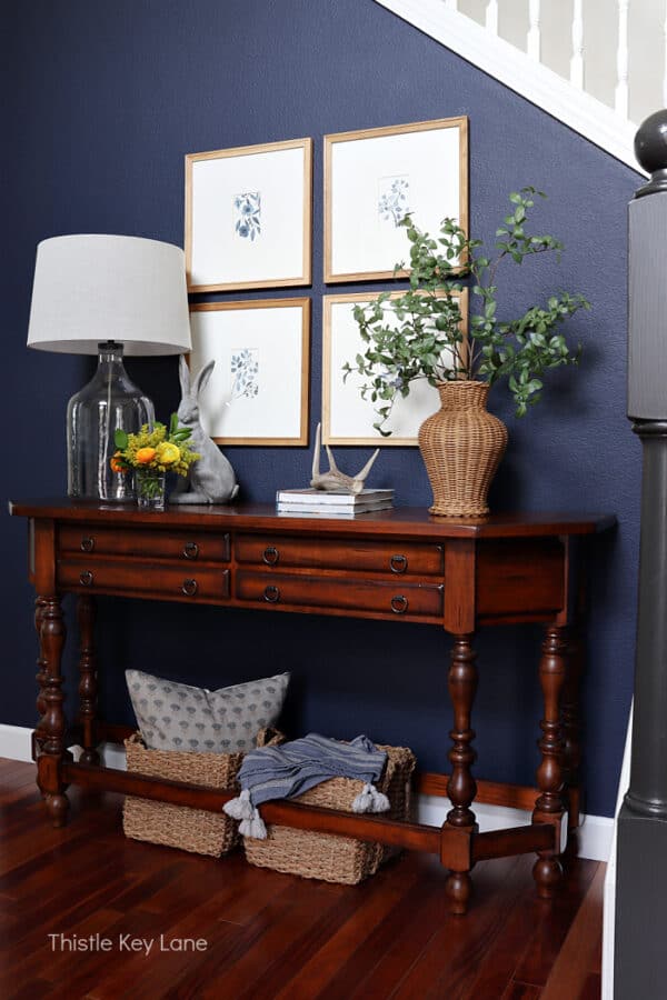 Green And Blue Spring Home Tour - Thistle Key Lane