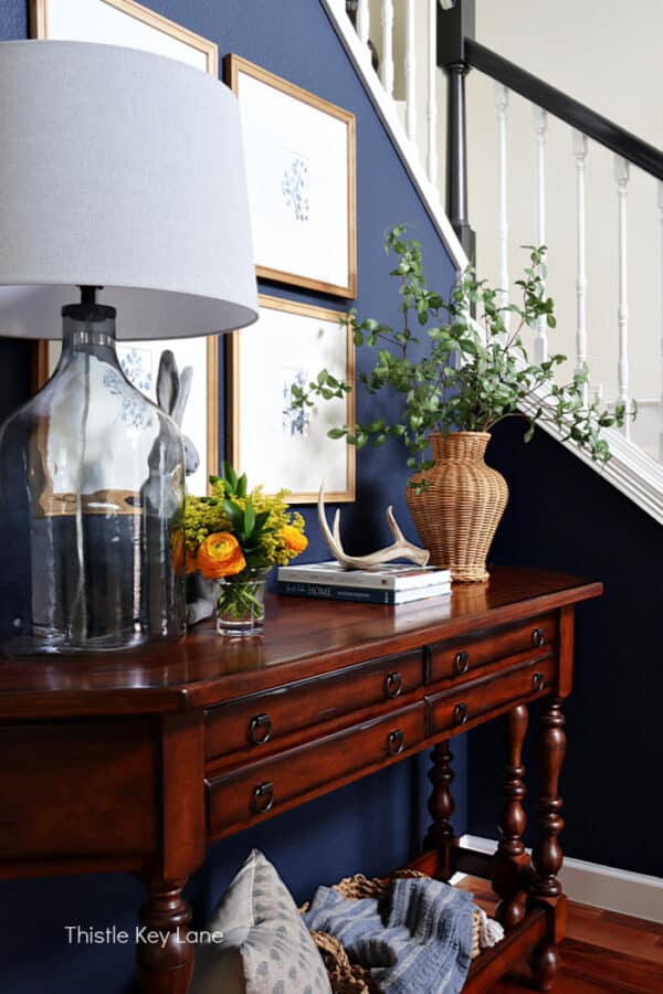 Green And Blue Spring Home Tour - Thistle Key Lane