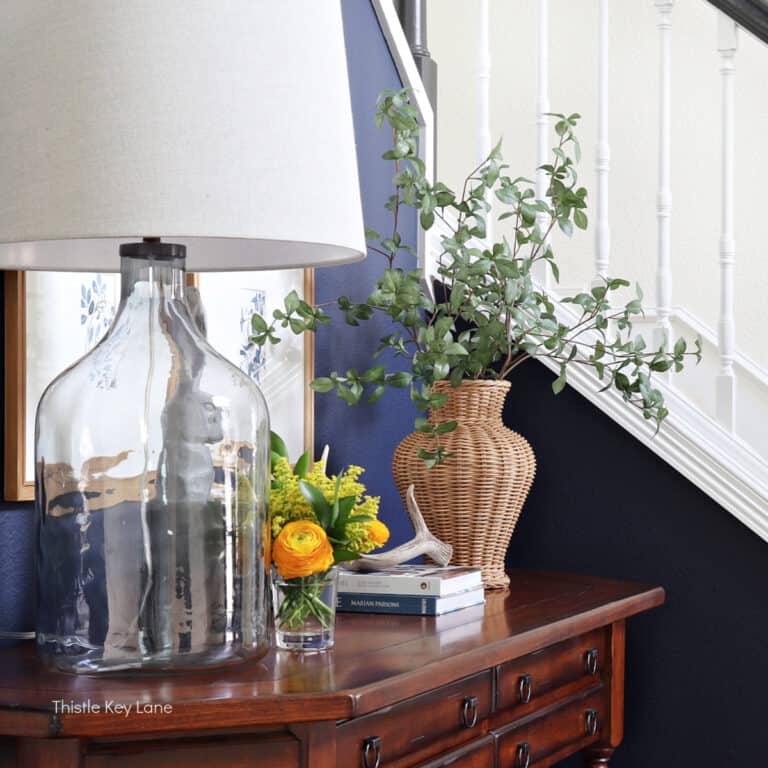 Green And Blue Spring Home Tour - Thistle Key Lane