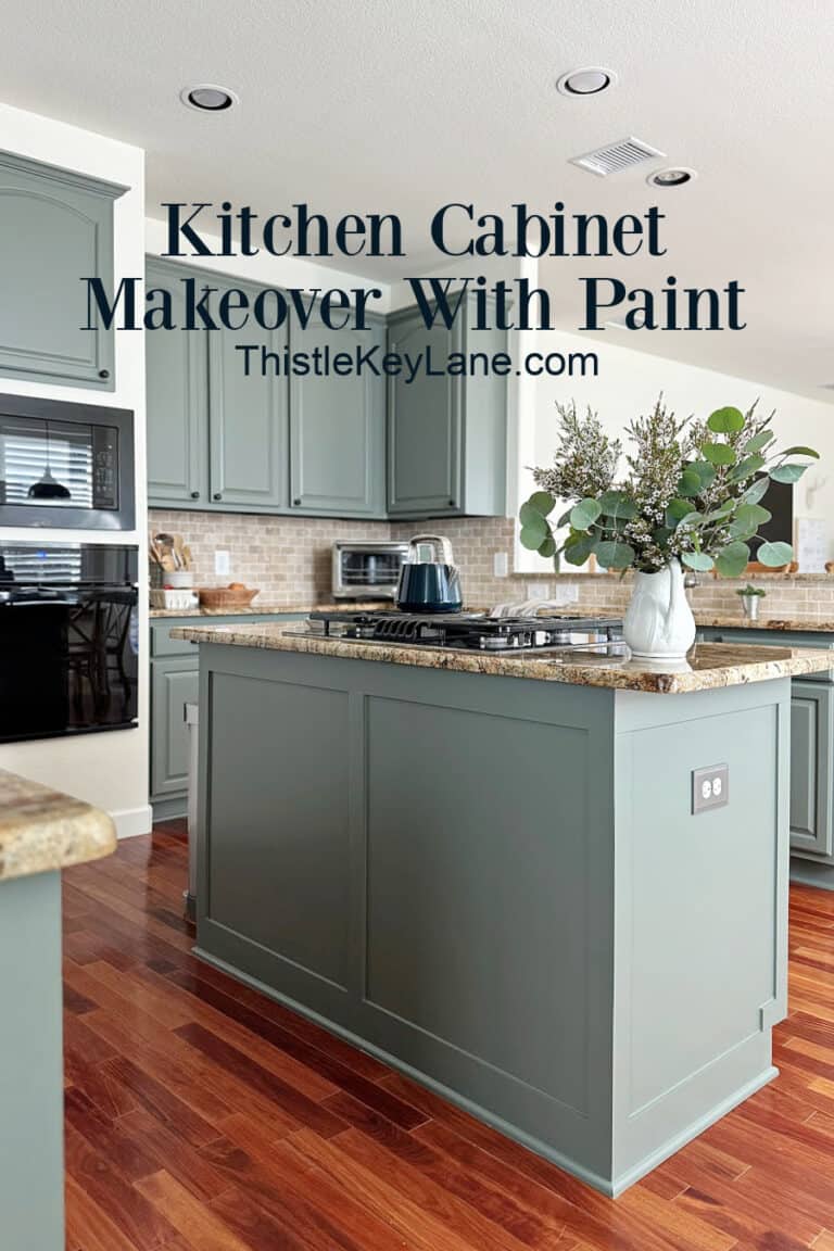 Kitchen Cabinet Makeover Reveal - Thistle Key Lane