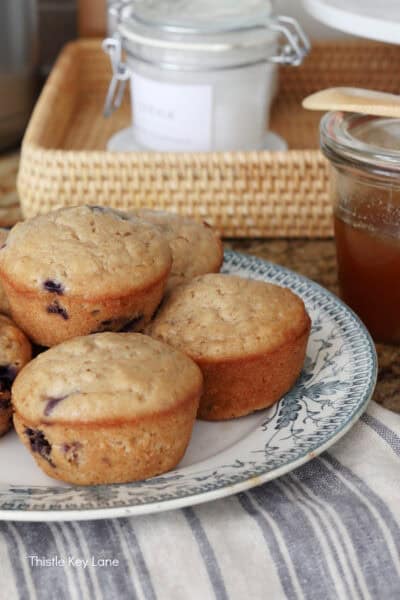 Kitchen Counter Vintage Styling | Pantry Door Update - Thistle Key Lane