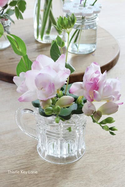 DIY Air Dry Clay Flower Frogs - Thistle Key Lane