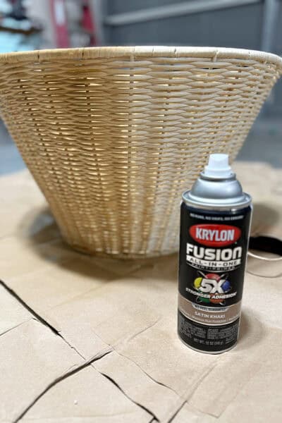 How To Paint Wicker Or Rattan - Thistle Key Lane