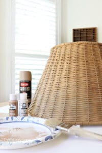 How To Paint Wicker Or Rattan - Thistle Key Lane