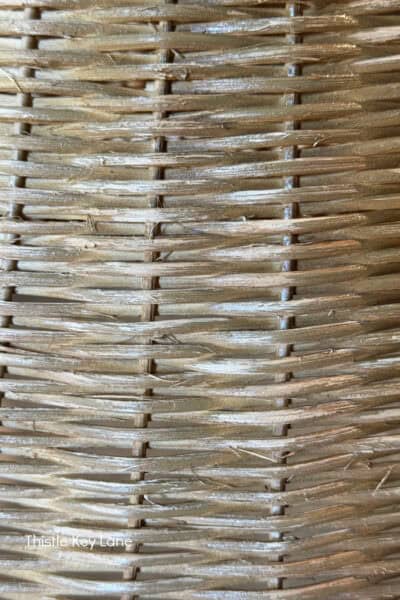 How To Paint Wicker Or Rattan - Thistle Key Lane