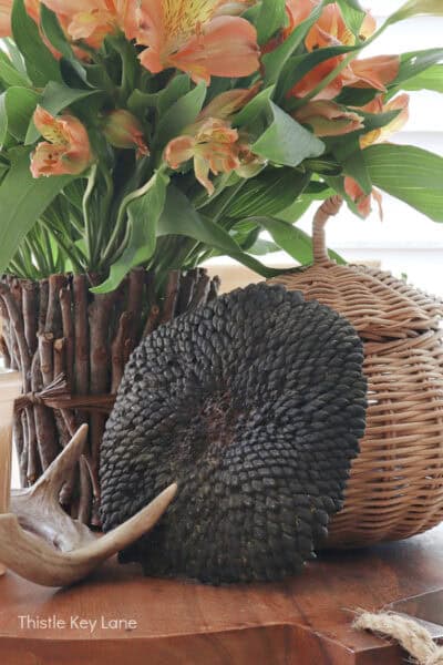 DIY Rustic Stick Vase - Thistle Key Lane