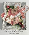 DIY Subtle Valentine's Day Art - Thistle Key Lane