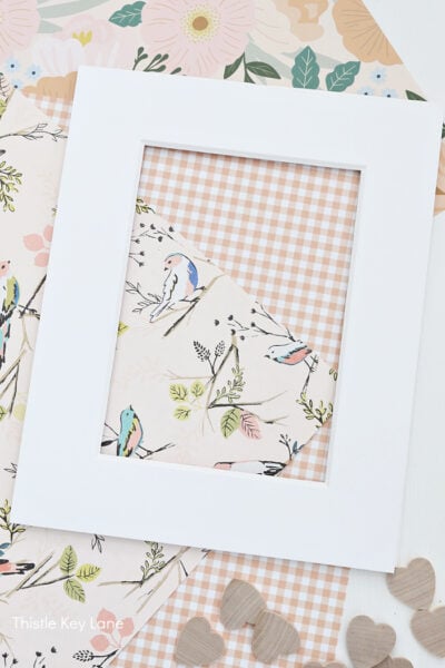 DIY Subtle Valentine's Day Art - Thistle Key Lane