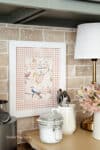 DIY Subtle Valentine's Day Art - Thistle Key Lane