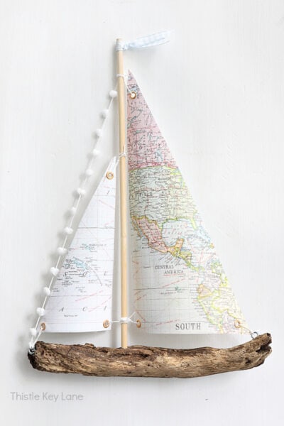 How To Make A Map Sailboat - Thistle Key Lane
