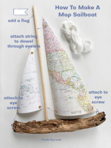 How To Make A Map Sailboat - Thistle Key Lane